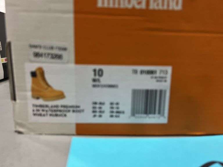 MENS TIMERLAND BOOTS - SIZE 10 - Earl's Auction Company