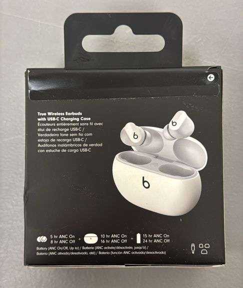 BEATS STUDIO EARBUDS IN BOX - Earl's Auction Company