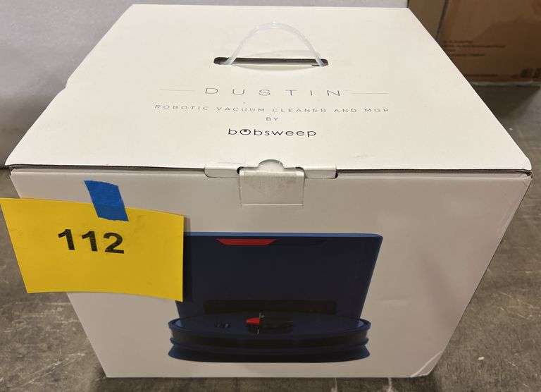 BOBSWEEP DUSTIN ROBOT VACUUM IN BOX - Earl's Auction Company