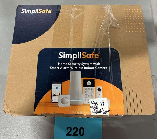 AS IS - SIMPLISAFE HOME SECURITY SYSTEM IN BOX - Earl's Auction Company