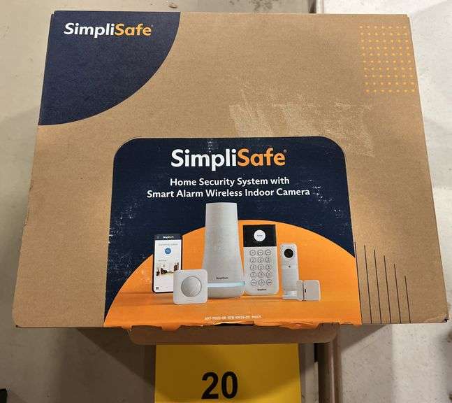 SIMPLISAFE HOME SECURITY SYSTEM IN BOX - Earl's Auction Company