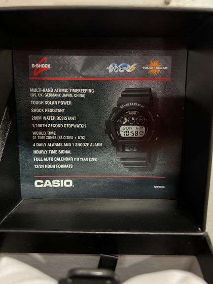 MENS CASIO G SHOCK WATCH IN BOX - Earl's Auction Company