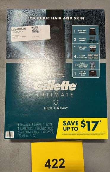 GILLETTE INTIMATE TRIMMER SET IN BOX - Earl's Auction Company