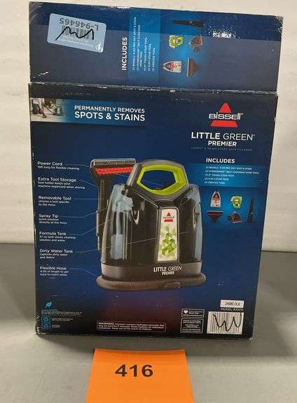 BISSELL LITTLE GREEN PREMIER IN BOX - Earl's Auction Company
