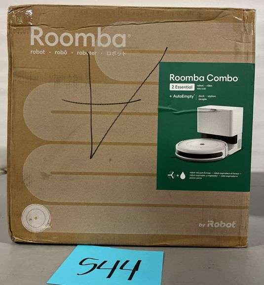 ROOMBA COMBO 2 ESSENTIAL ROBOT VACUUM IN BOX - Earl's Auction Company