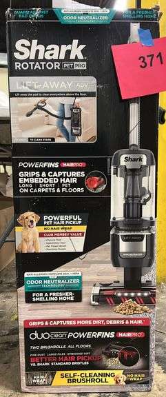 SHARK ROTATOR PET PRO VACUUM IN BOX - Earl's Auction Company