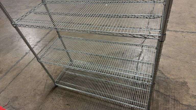 SEVILLE CLASSICS 4 TIER SHELVING RACK - Earl's Auction Company