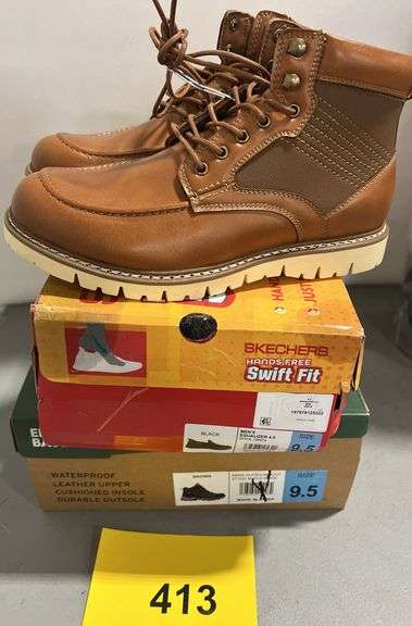 (3) PAIRS OF MENS SHOES SIZE 9.5 - Earl's Auction Company