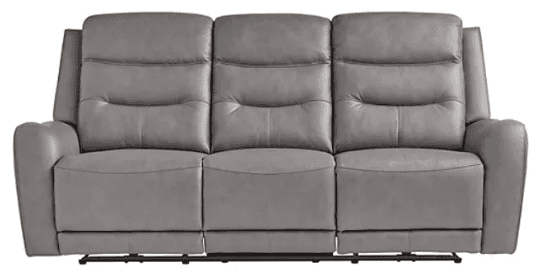 COOPER COLLECTION POWER RECLINING SOFA IN BOX - GREY - Earl's Auction ...