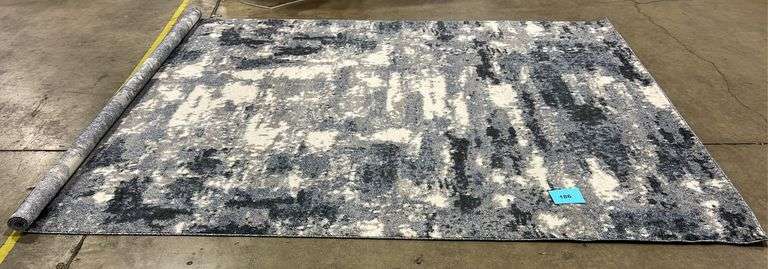 GERTMENIAN TUSCANY 9FTx13FT AREA RUG - ARGOS BLUE - Earl's Auction Company