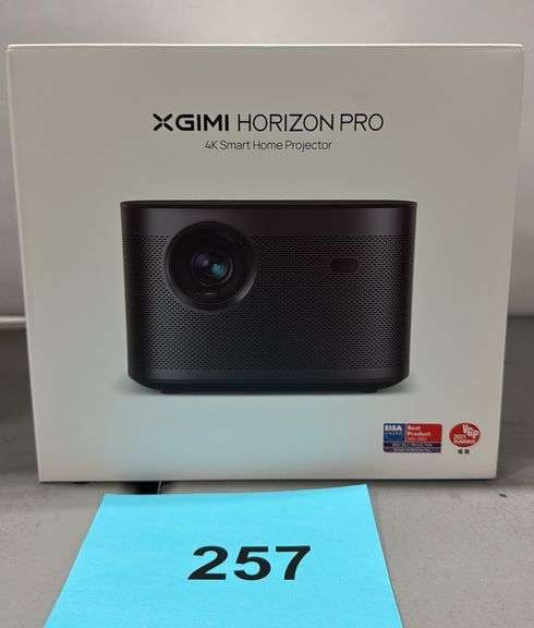 XGIMI HORIZON PRO 4K SMART HOME PROJECTOR IN BOX - Earl's Auction Company