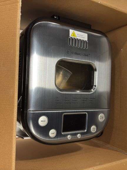 CULINARY CHEF AUTOMATIC BREAD MAKER IN BOX - Earl's Auction Company