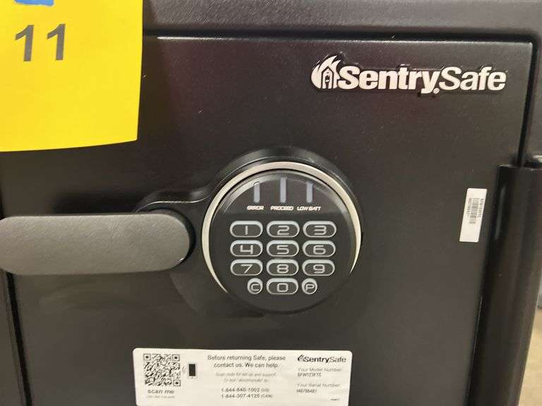 SENTRYSAFE FIRE SAFE - BLACK - Earl's Auction Company