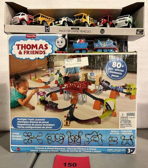 2PC KIDS TOY LOT - THOMAS & FRIENDS, VEHICLES - Earl's Auction Company