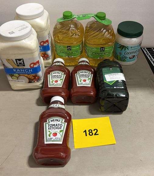 MISC LOT OF FOOD ITEMS - SEE PHOTOS - Earl's Auction Company