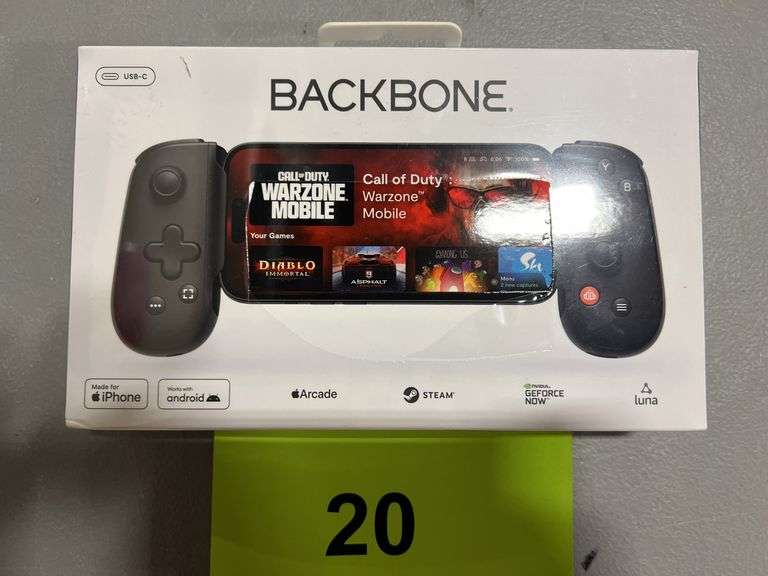 NEW BACKBONE PHONE CONTROLLER IN BOX - Earl's Auction Company