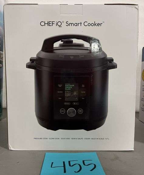 CHEF IO SMART COOKER IN BOX - Earl's Auction Company