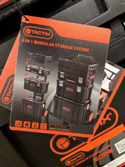TACTIX MODULAR MOBILE STORAGE SYSTEM - Earl's Auction Company