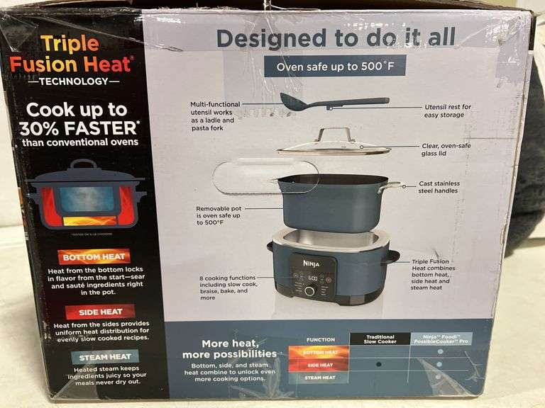 NINJA POSSIBLE COOKER PRO IN BOX - Earl's Auction Company