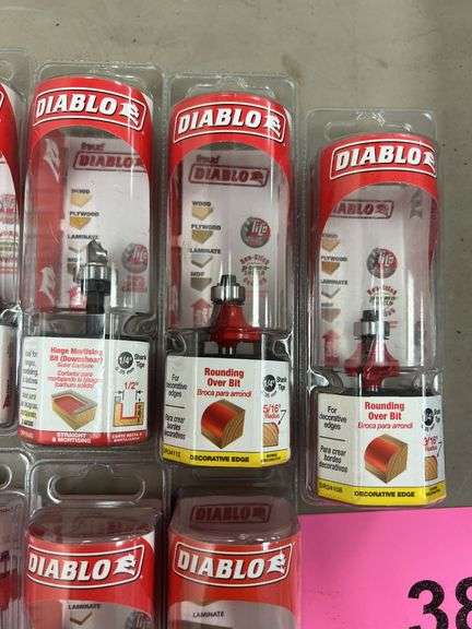 (11) DIABLO ROUTER BITS - Earl's Auction Company