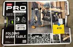 KETER PRO SERIES FOLDING WORK TABLE - Earl's Auction Company