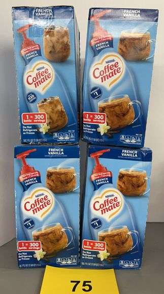 (4) BOXES OF NESTLE COFFEE MATE - Earl's Auction Company