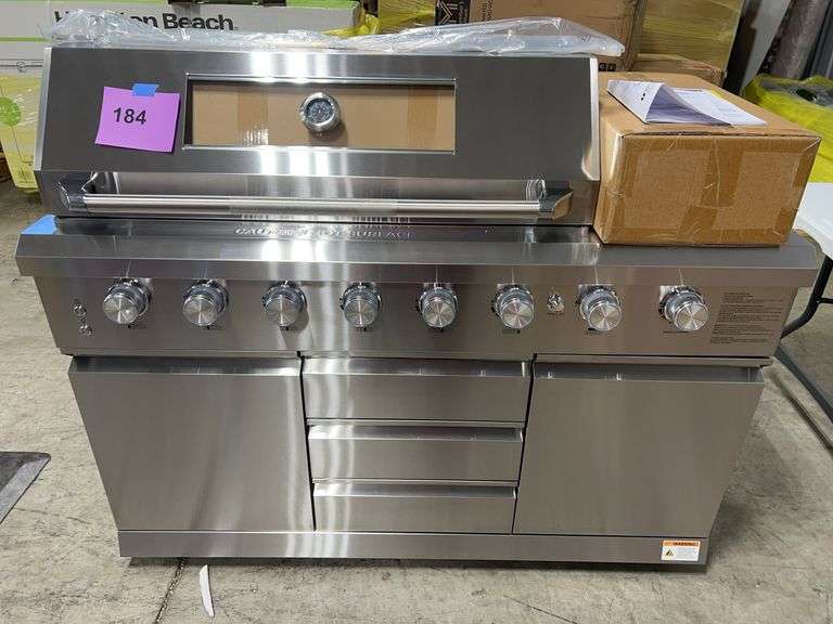 THOR 6-BURNER STAINLESS GAS GRILL - Earl's Auction Company