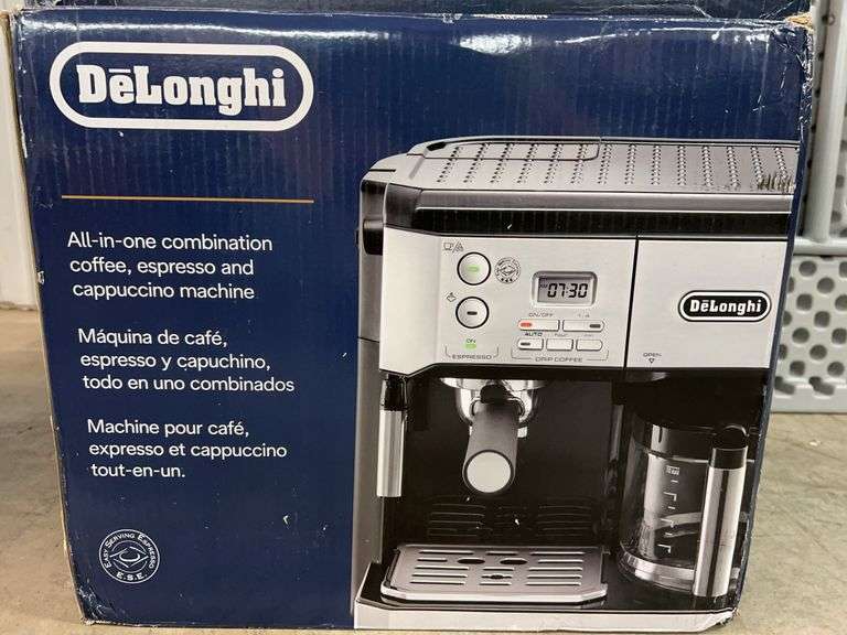 AS IS - (2) DELONGHI COFFEE MAKERS IN BOXES - Earl's Auction Company