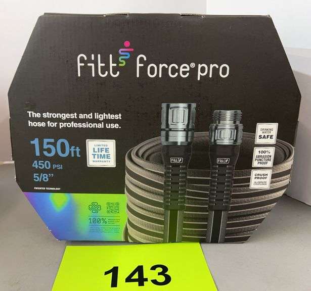 FITT FORCE PRO 150FT HOSE IN BOX - Earl's Auction Company