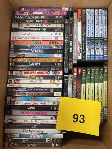 APPROX 50 ASSORTED DVDS - Earl's Auction Company