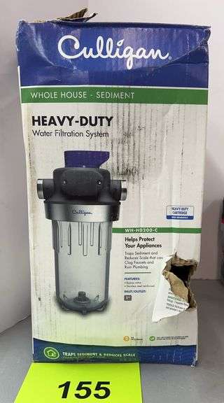 CULLIGAN WATER FILTRATION SYSTEM IN BOX - Earl's Auction Company