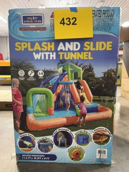 MY 1ST WATER SLIDE SPLASH & SLIDE IN BOX - Earl's Auction Company