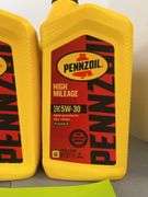 (6) BOTTLES OF PENNZOIL MOTOR OIL - Earl's Auction Company
