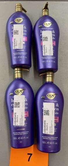 (4) BOTTLES OF OGX CONDITIONER - Earl's Auction Company