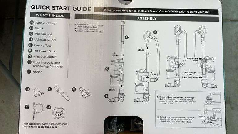 SHARK ROTATOR PET PRO VACUUM IN BOX - Earl's Auction Company