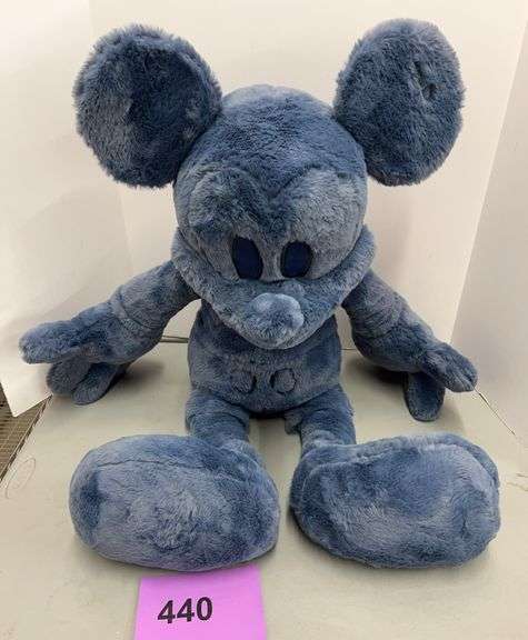 MICKEY MOUSE PLUSH - BLUE - Earl's Auction Company