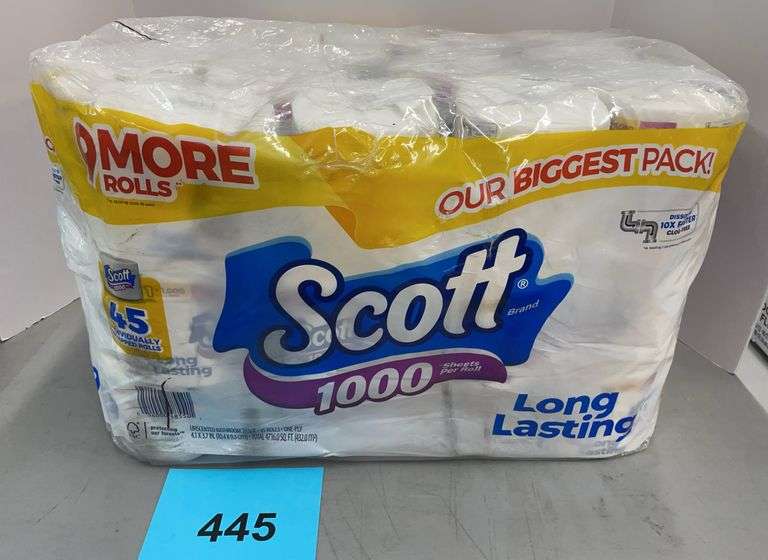 PACK OF SCOTT TOILET PAPER - Earl's Auction Company