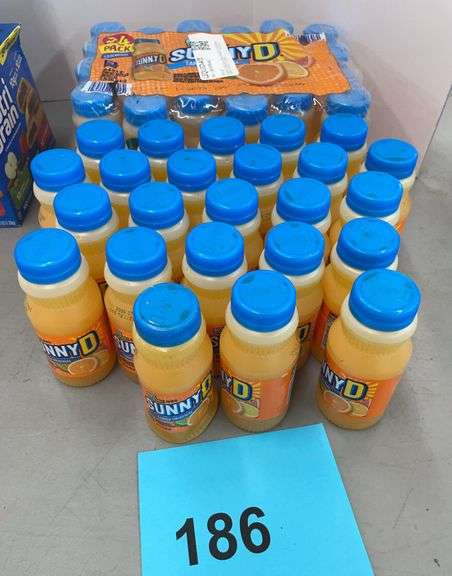 PACK OF SUNNY D & (24) BOTTLES - Earl's Auction Company