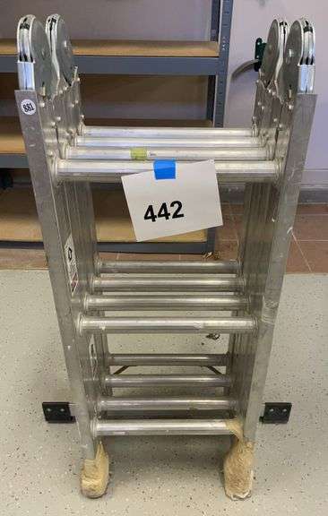 WERNER 12FT FOLDING LADDER - Earl's Auction Company