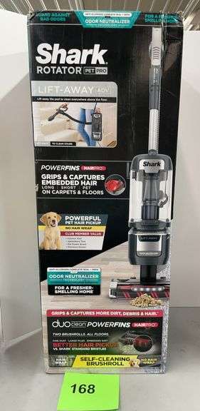 SHARK ROTATOR PET PRO VACUUM IN BOX - Earl's Auction Company