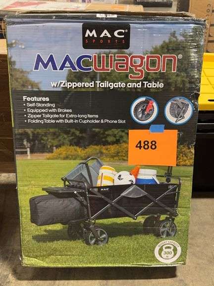 MAC FOLDING WAGON IN BOX - Earl's Auction Company