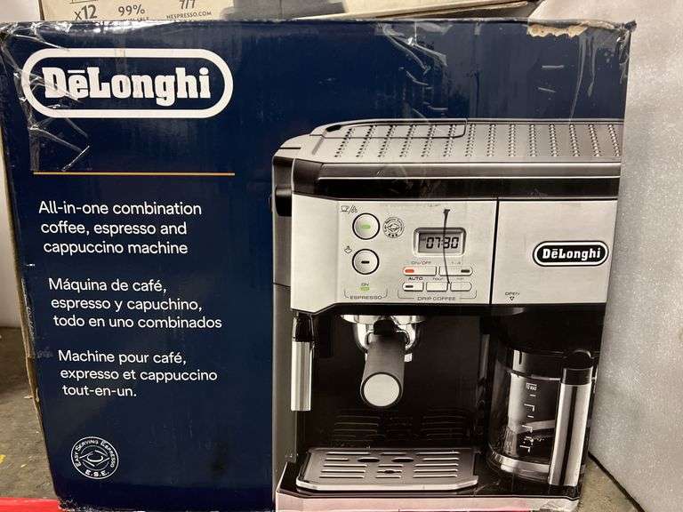 AS IS - (2) DELONGHI COFFEE MAKERS IN BOXES - Earl's Auction Company