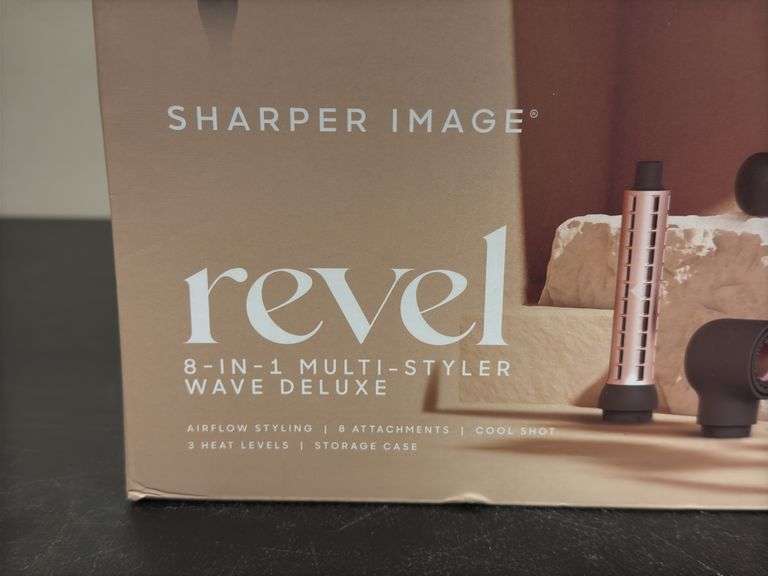 SHARPER IMAGE REVEL 8-IN-1 MULTI-STYLER IN BOX - Earl's Auction Company