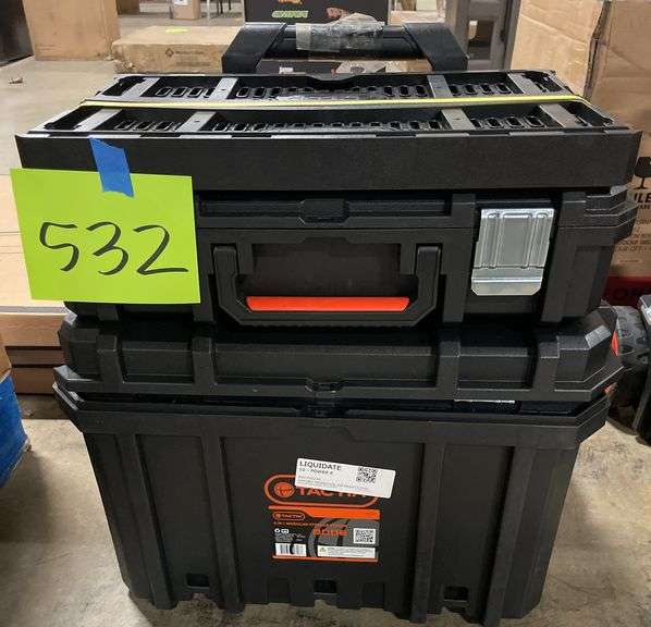 TACTIX MODULAR MOBILE STORAGE SYSTEM - Earl's Auction Company