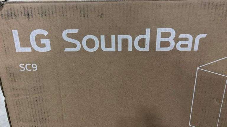 LG SOUNDBAR SC9 IN BOX - Earl's Auction Company
