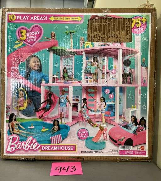 KIDS BARBIE DREAMHOUSE IN BOX - Earl's Auction Company