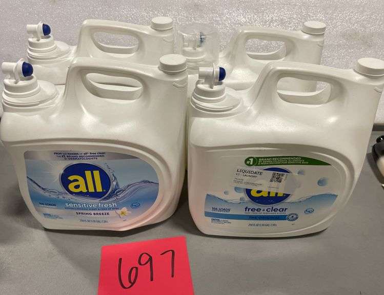 (4) JUGS OF ALL DETERGENT - Earl's Auction Company