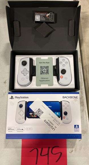 PLAYSTATION BACKBONE W/ BOX - Earl's Auction Company