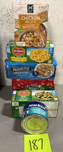 MISC LOT OF FOOD ITEMS - SEE PHOTOS - Earl's Auction Company