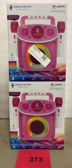 (2) KIDS SINGING MACHINES IN BOXES - Earl's Auction Company